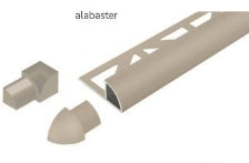 Round Shaped Alabaster Grout Match Tile Trim Durondell By Dural 94 ...