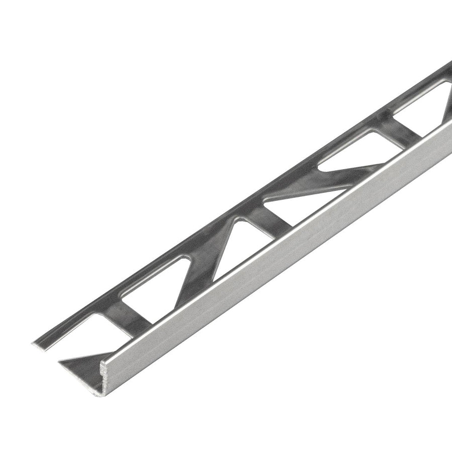 L Shape Edge Tile Trim High Gloss Polished Stainless Steel Durosol 94 ...