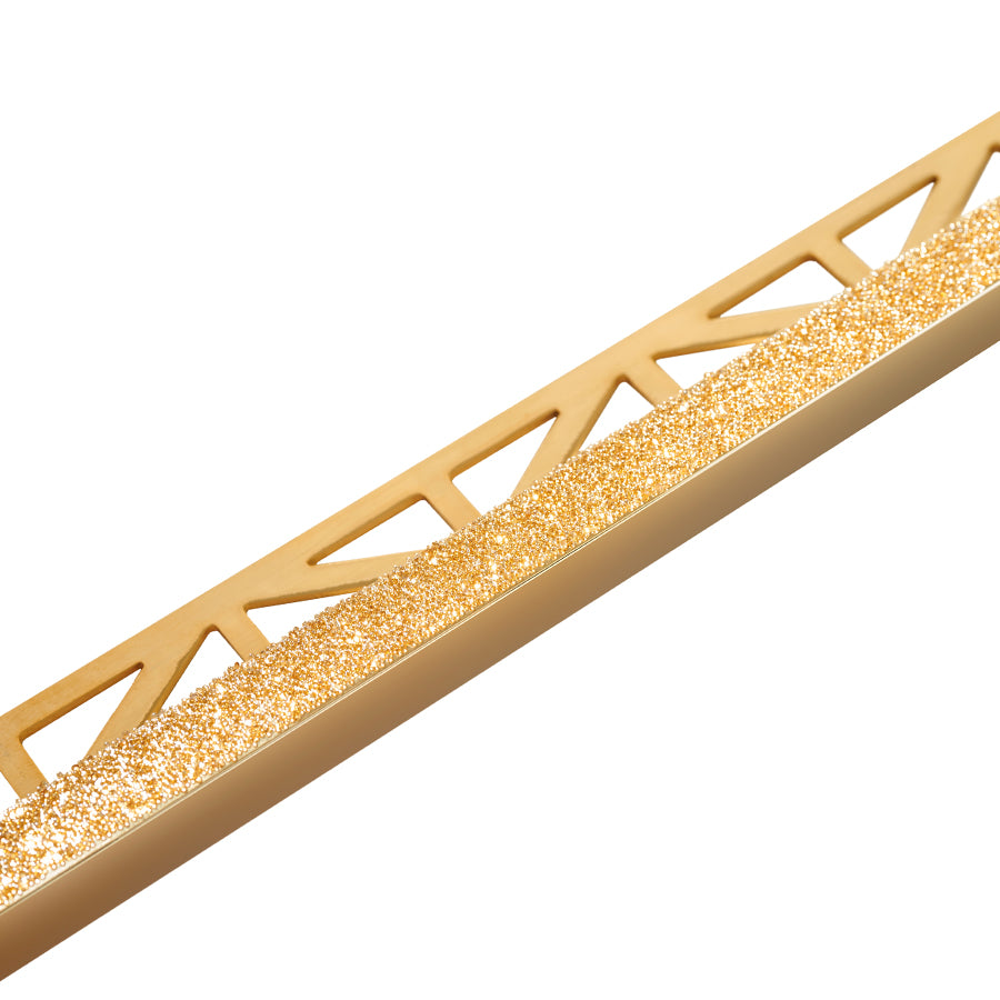 Premium Gold Crystals Square Tile Profile Trim Diamondsand Squareline ...