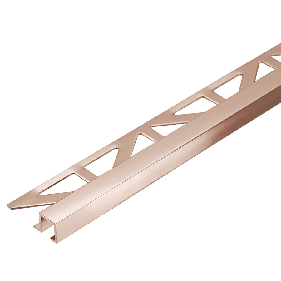 Square Edge Tile Box Trim Copper Squareline 94" – The Installers Depot