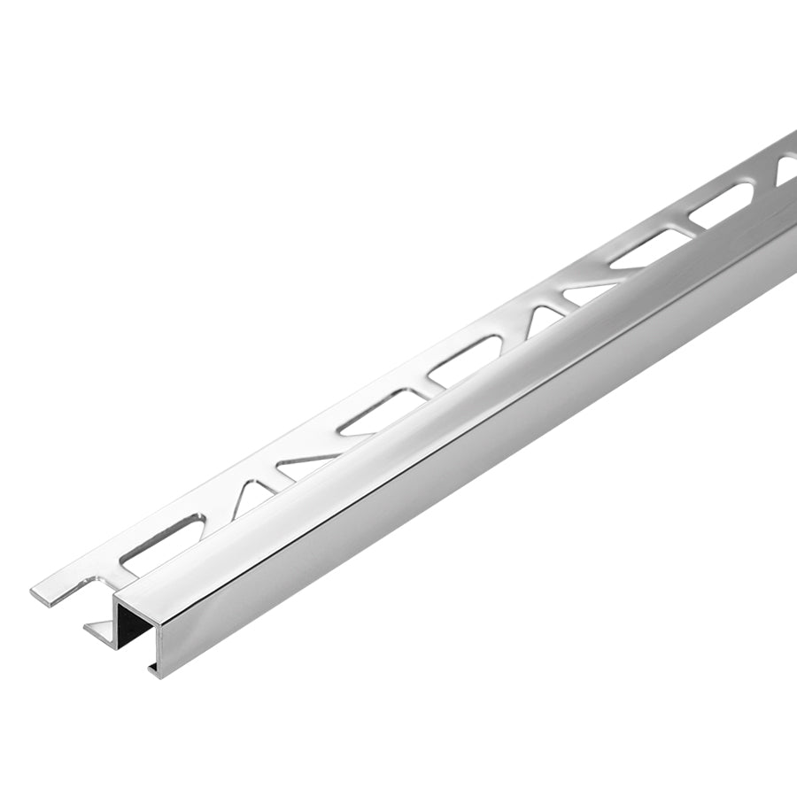 Square Edge Tile Box Trim Silver Squareline 94" – The Installers Depot